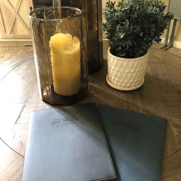 JW Leather Bible Cover New World Translation. Can Be Personalised ...