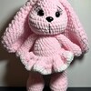 2in1 Crochet Bunny Toy Pattern Crochet Rabbit Amigurumi Pattern Crochet ...