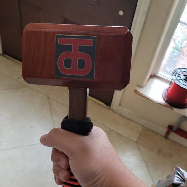 Custom Military Thor Hammer, War Hammer, Large Gavel, Mallet, Navy ...
