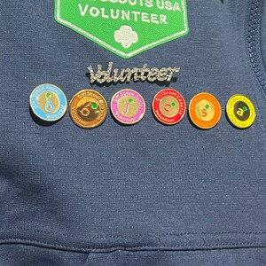 13 Years Milestone Girl Scout Iron on Patch 3 or More Daisy Brownie ...