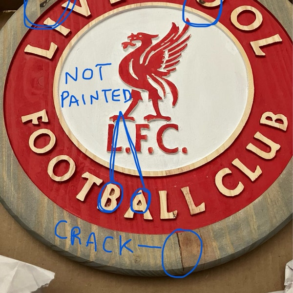 Chelsea Football Club Hand-carved Wooden Sign . Free Fast Shipping. - Etsy