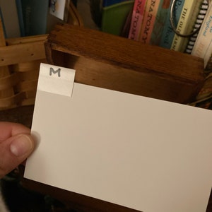 Index Cards Blank and Lined Refills Punched Holes for - Etsy