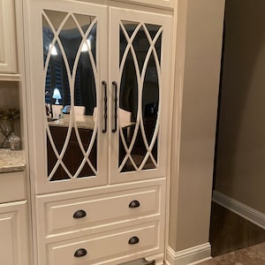 MULLION OVERLAY INSERTS Furniture Wall Mirror Decor - Etsy