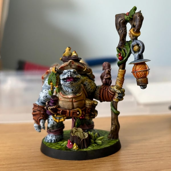 Male Genasi Cleric Mini 3D Print 6k Resin D&D, DND, TTG, RPG, Earth ...