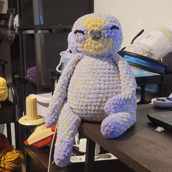 Sage the Sloth Crochet Pattern - Etsy
