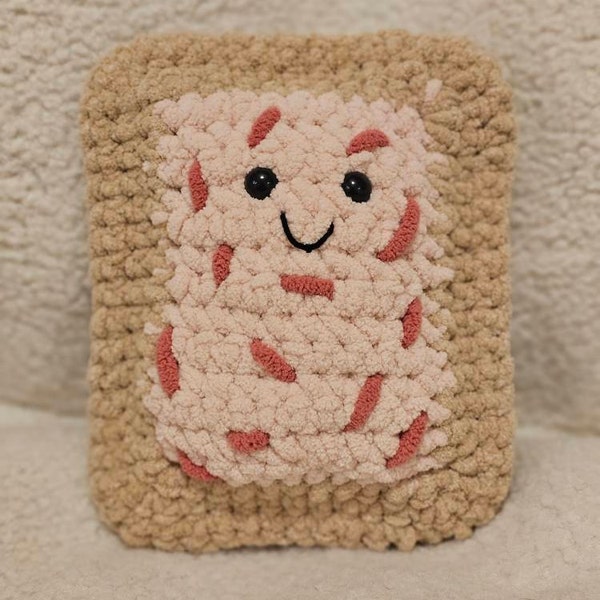 Toaster Pastry Crochet Pattern, No-sew, Crochet Pillow Pattern, Crochet ...