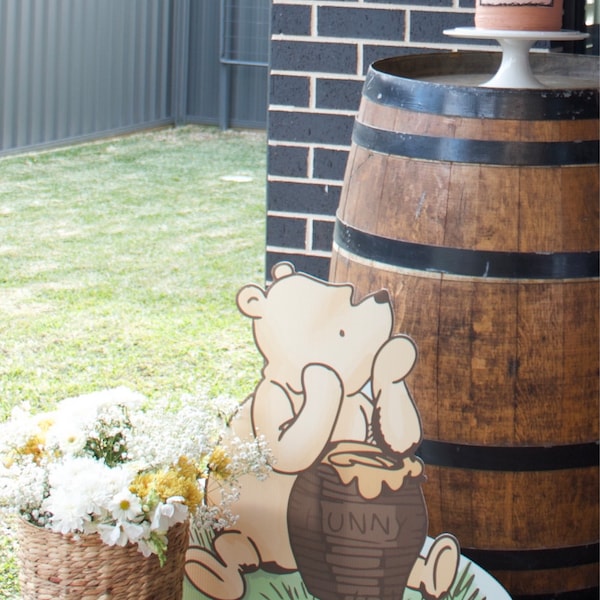 Winnie-the-pooh Cut Out Prop Standee Set - Etsy