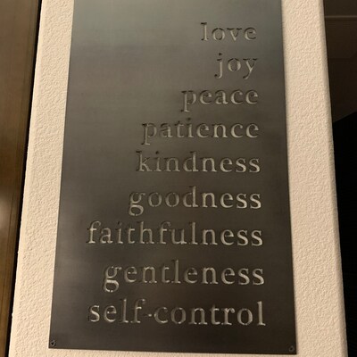 Fruits of the Spirit Wall Decor - Etsy