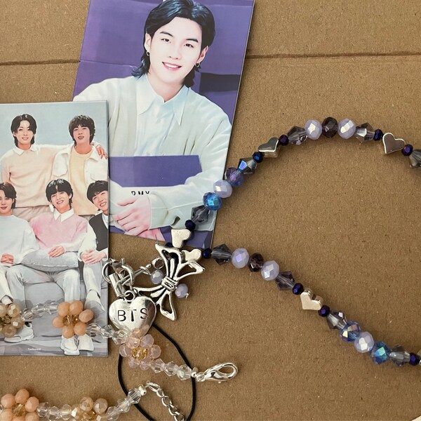 AGUST D (SUGA) | Amygdala Collection | Beaded Accessories | Phone ...