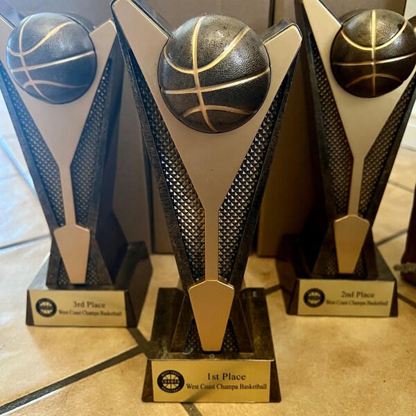 Custom Basketball Trophy | Custom Sports Trophy| Free Shipping | No ...