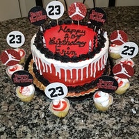Jordan Cupcake Toppers - Etsy