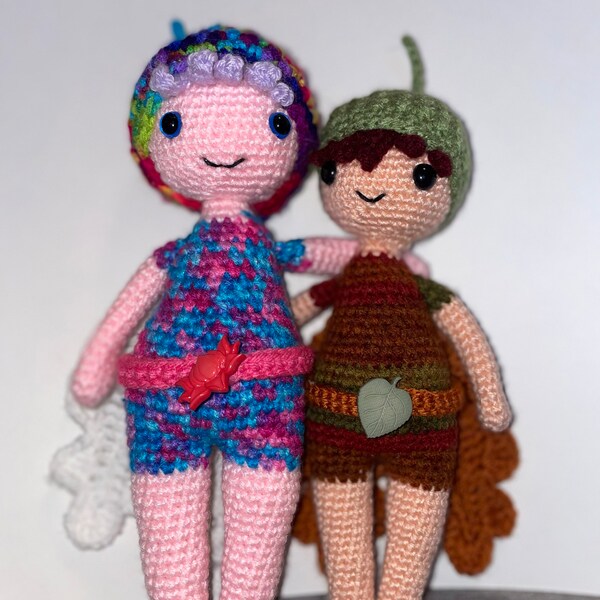 Acorn Sprite - Critter Stitch Crochet Pattern / Amigurumi Little Oliver ...