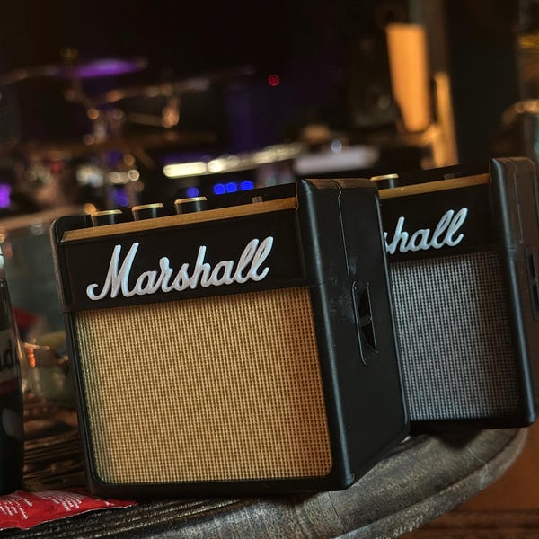 Customizable AMP Desk Pen Holder | Desk Organizer | Musician Desk Art ...