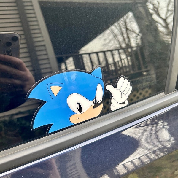 SONIC POPSICLE STICKER - Etsy