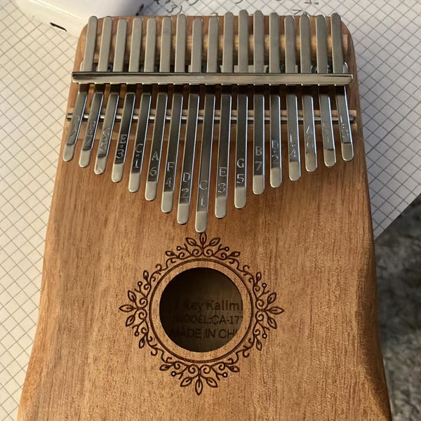 Kalimba-custom Engraved Finger Piano-17-key Kalimba Beginners-premium ...