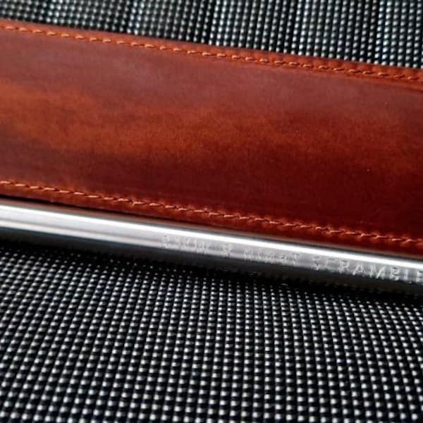 Minimal Hand-ground Titanium Ring faceted: the Charles 6mm. Optional ...