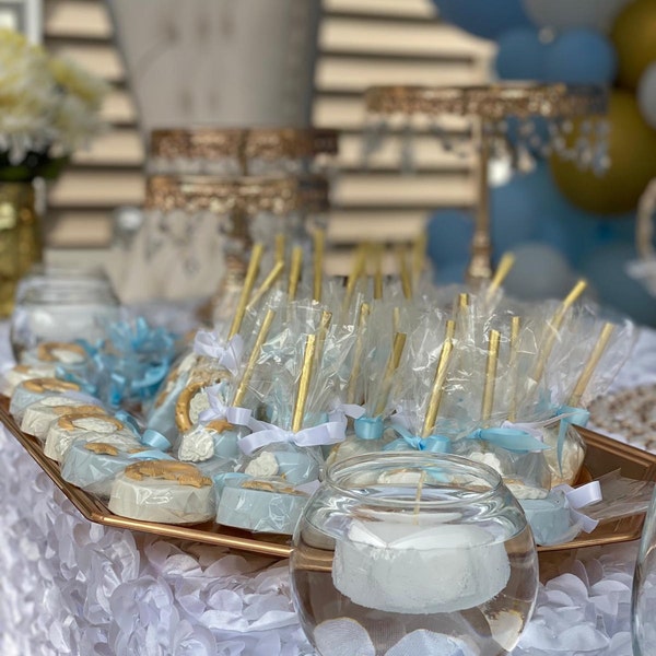 Twinkle Twinkle Little Stars Double Stuffed Oreo Cookies/pretzel Rods ...