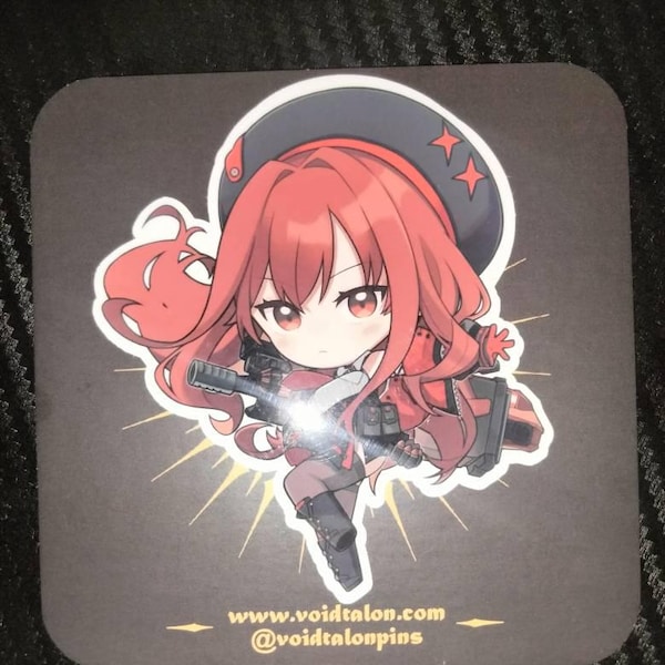 Lycaon Rose Vinyl Sticker - Etsy