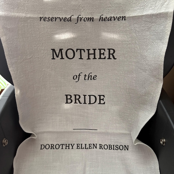 RESERVED in Memory - Memorial Chair Sign, Memorial Wedding Sign ...