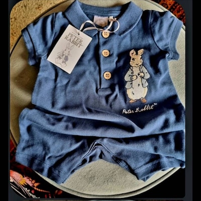 Peter Rabbit Sleepsuit Boys Girls 4 Piece Starter Set Beatrix Potter ...