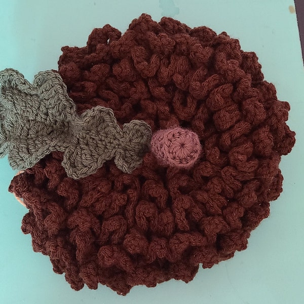 Crochet PATTERN: Oak Sprite Hat / Adult Size Acorn Hat / Crocodile ...