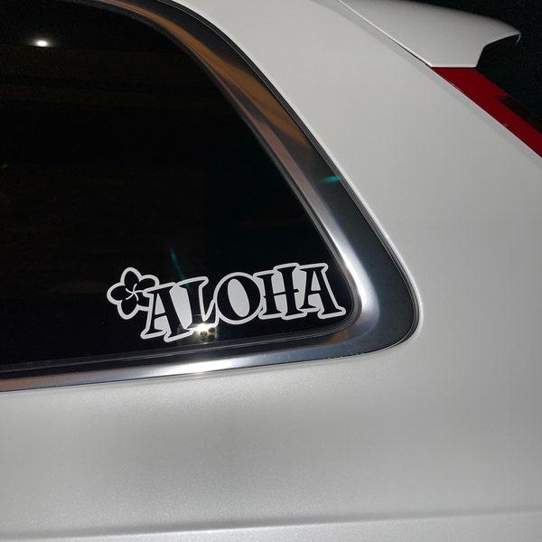 Spread Da Aloha Sticker, Hawaii Decal Stickers, Tumbler Cup Decals ...