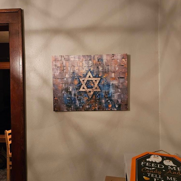 Tree of Life Wall Art - Nature Inspired Canvas Print | Support Israel ...