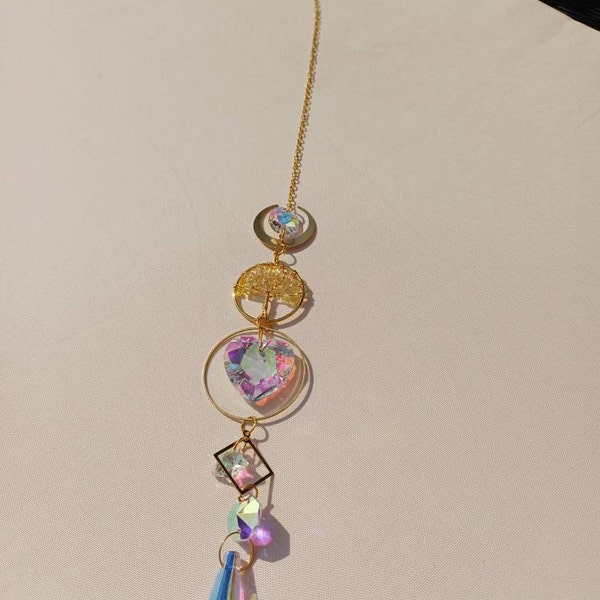 Crystal Suncatcher Room Decor, Window Decal, Summer Light, Rainbow ...