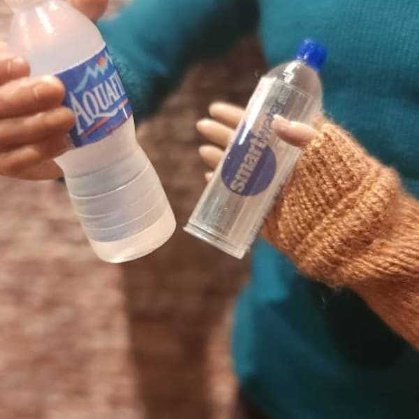 Mini Water Bottle, 1:6 Scale Prop - Etsy