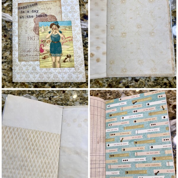 Vintage Farm Homestead Digital Papers, Digital Paper for Junk Journals ...