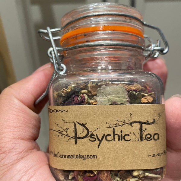 Psychic Tea - Loose Leaf Spiced Floral Tea With All-natural Rose Petals ...