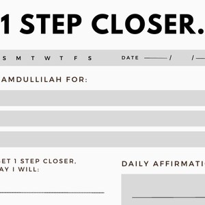 Printable Juzz Amma/ Juz 'ama Quran Progress Tracker and Reflection Set ...
