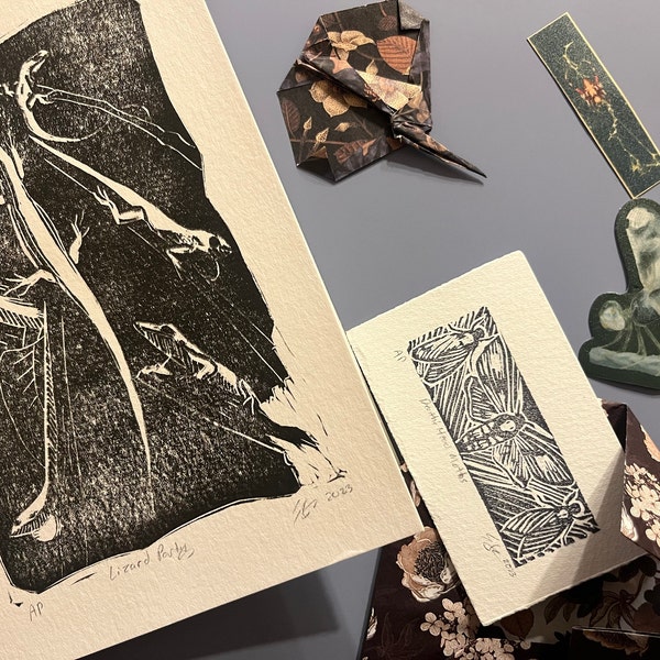 Intuitive Ink Drawing - 2 - Sticker - Original Artwork, - Etsy