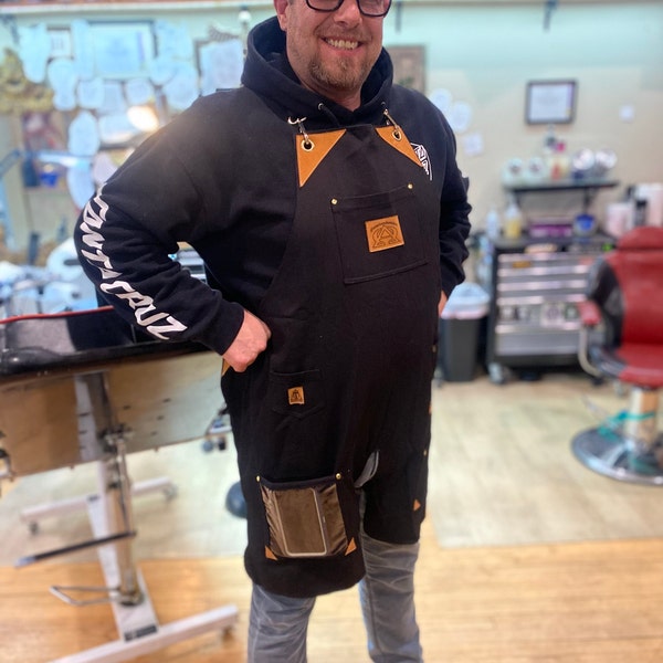 Tattoo Apron, Split Leg Apron, Tattoers, Tattooist, Chef, Delantal ...