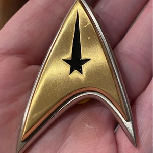 Star Trek II the Wrath of Khan FULL SIZE Delta Pin Licensed | Etsy