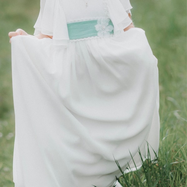 Obi Linen Jeans Blue Belt/ Linen Obi Denim Belt/ Fabric Woman Wrap ...