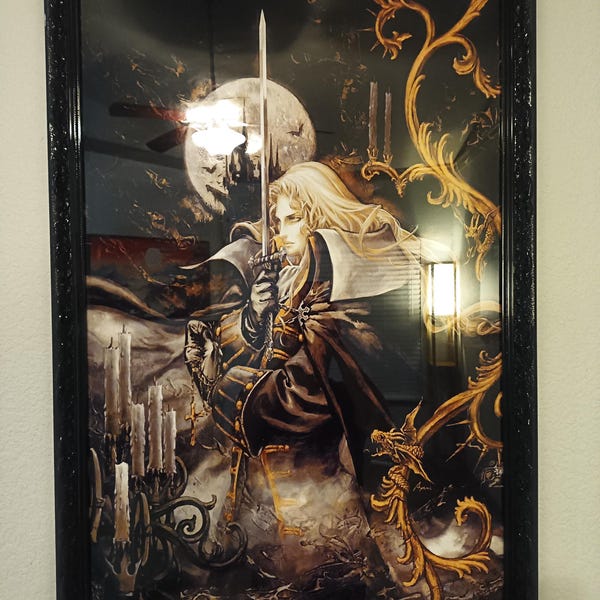 Castlevania Alucard Poster - Etsy