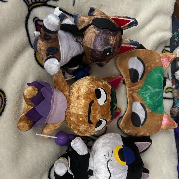 A4 Size Monster Hunter Poogie Fabric - Pig, Outfits, World, Rise Cute ...