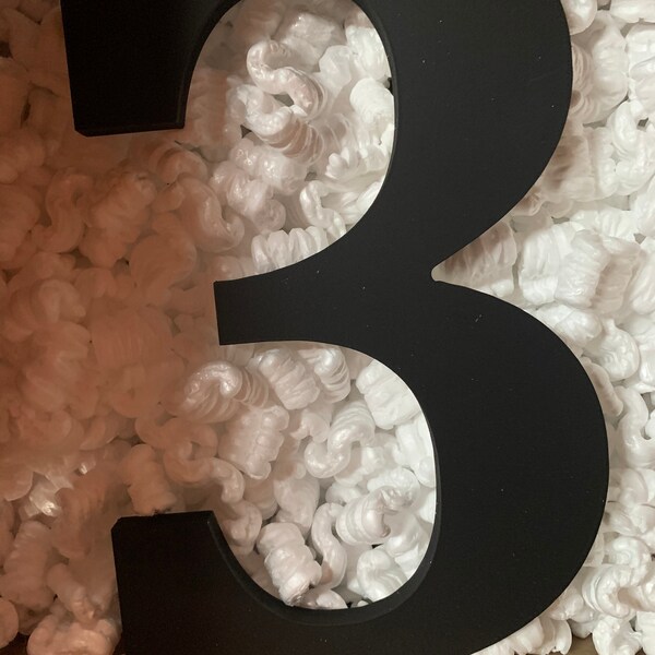 3 Sign Photo Prop for Third Birthday Photo Shoot for Kids - Wooden ...