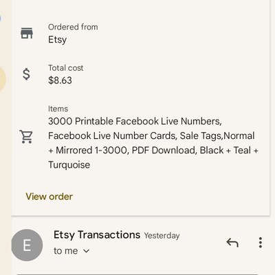 Facebook Live Numbers Live Numbers Facebook Live Number - Etsy