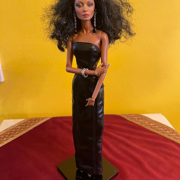 OOAK Dripping Gold Dress for Fashion Royalty and Nuface Dolls - Etsy