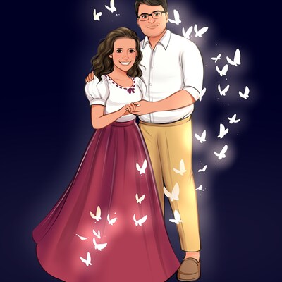 Business Logo Portrait Custom Portrait Logo Digital - Etsy