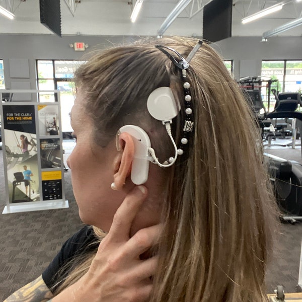 Cochlear Implant Headband - Etsy