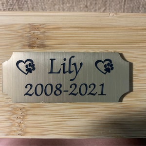 Custom Engraved 1x3 Brushed Gold Plate Adhesive Backing - Etsy
