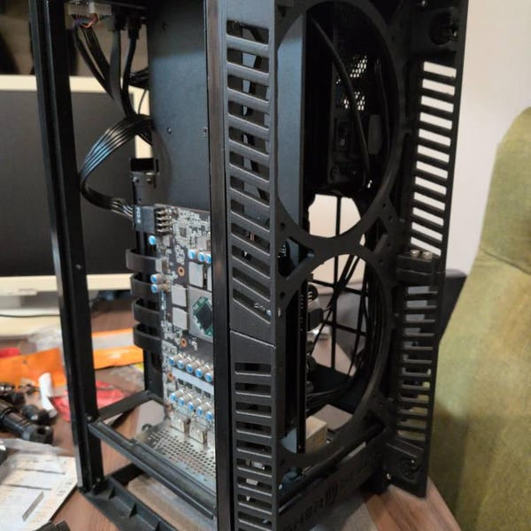 NZXT H1 V1 Front or Rear Panel Spacer With Fan Mounts - Etsy