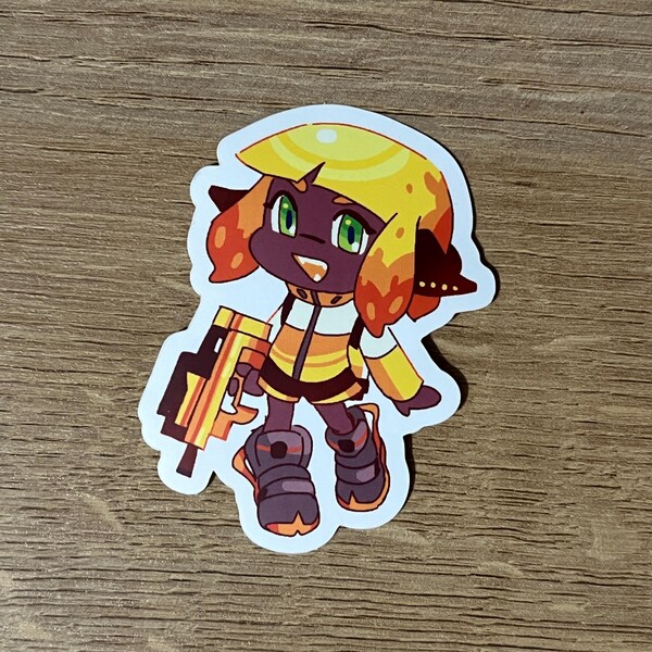 SPLATOON - Agents Stickers - Etsy