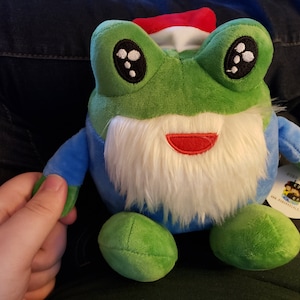 Peepo the Christmas Plushie: Mizkif Holiday Edition - Etsy