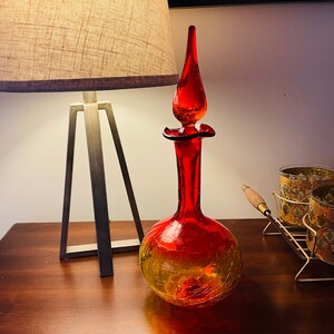 Imperial Glass Ruby Red Sunset Pattern Carnival Glass 6 3/8 Bowl - Etsy