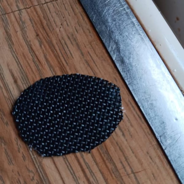 Black Mesh Fabric, Mask Eye Covers, Costume Eye Blackout Mesh, See ...