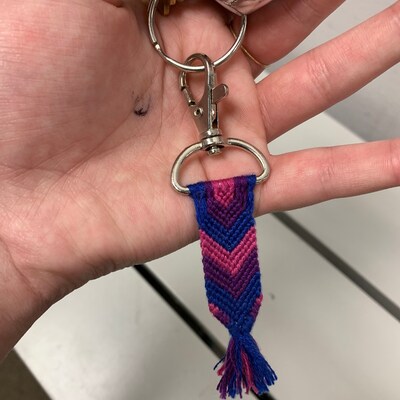 Custom Pride Keychain Any Pride Flag Combination - Etsy
